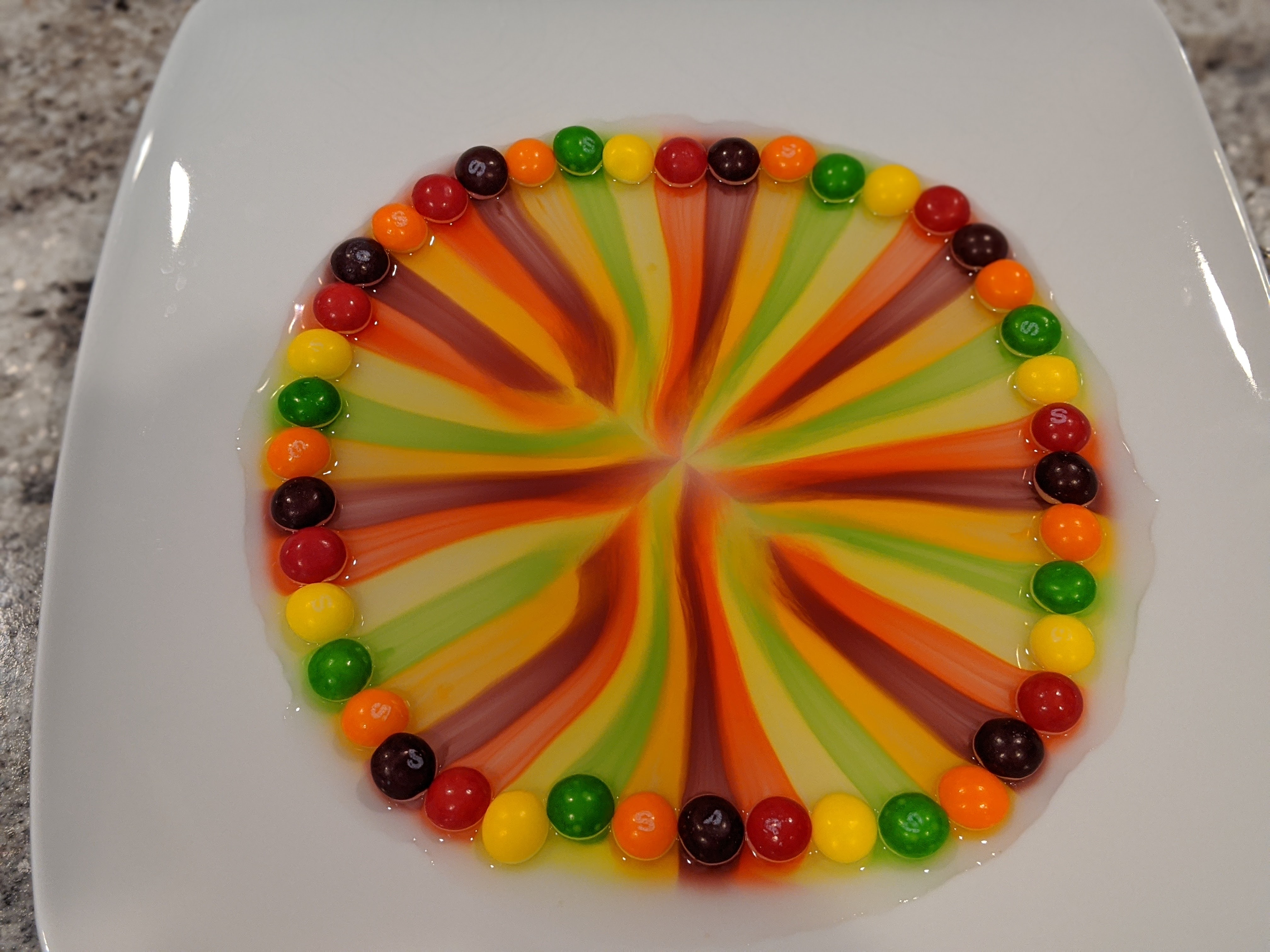 The Skittles Rainbow Experiment – Learning the Art of Chemistry ...